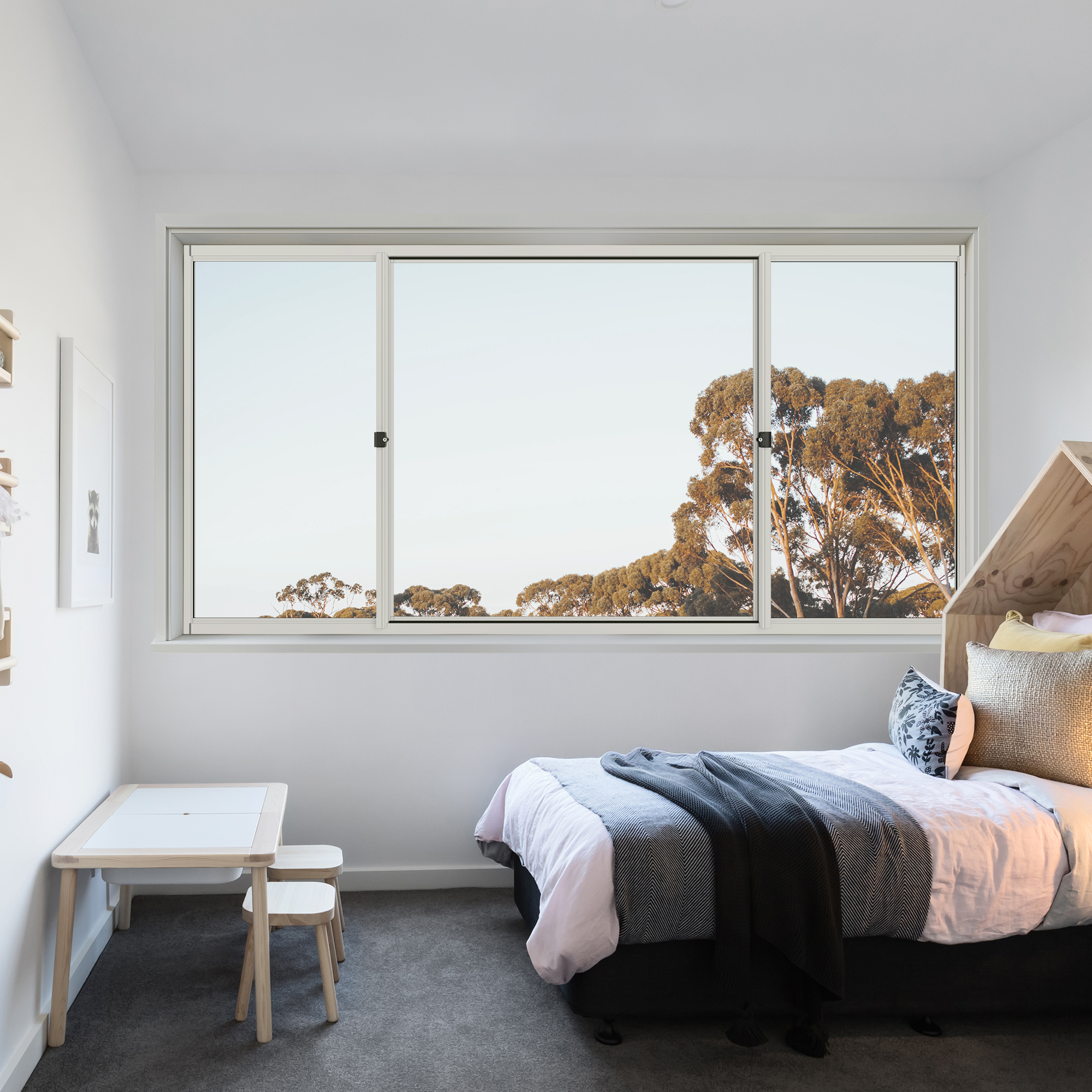 Stegbar - Sliding Window 3.0 - 1200 x 2410 - Surf Mist Matt - Stegbar